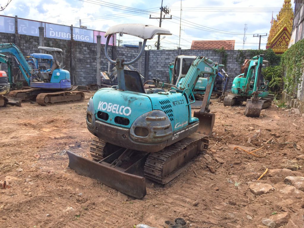 รถขุด KOBELCO รุ่น SK025 ขนาด 2.8 ตัน มือสอง [เบอร์ 13] - บจก. จันทบุรี ...