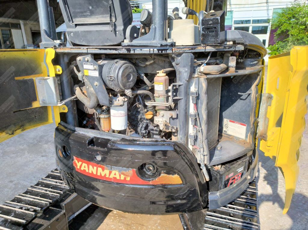 รถขุดมือสอง YANMAR ViO30 โครงหลังคาบังแดด [No.A07] - บจก. จันทบุรี เอส. ...